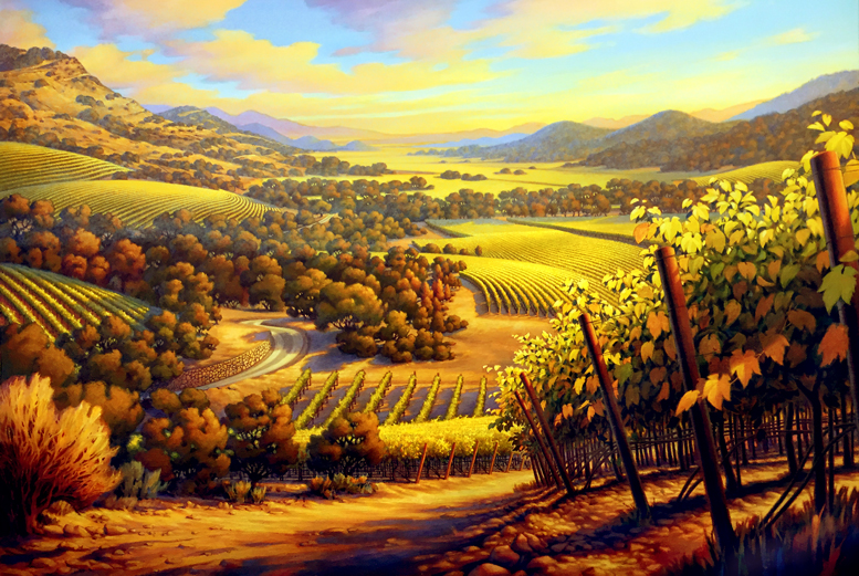 Inland Landscape Art - Kerne Erickson